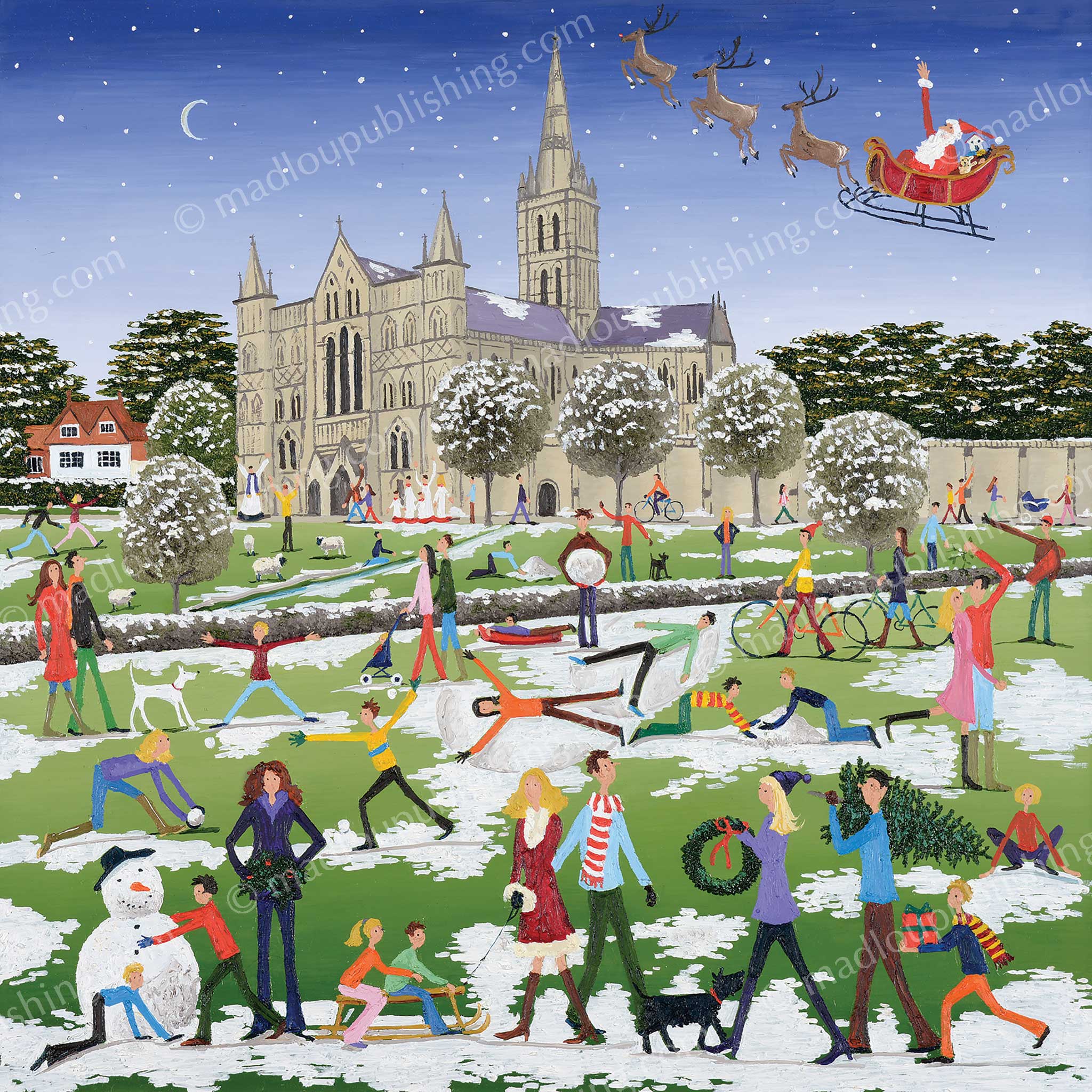 Christmas at Salisbury Cathedral – Mad Lou Publishing