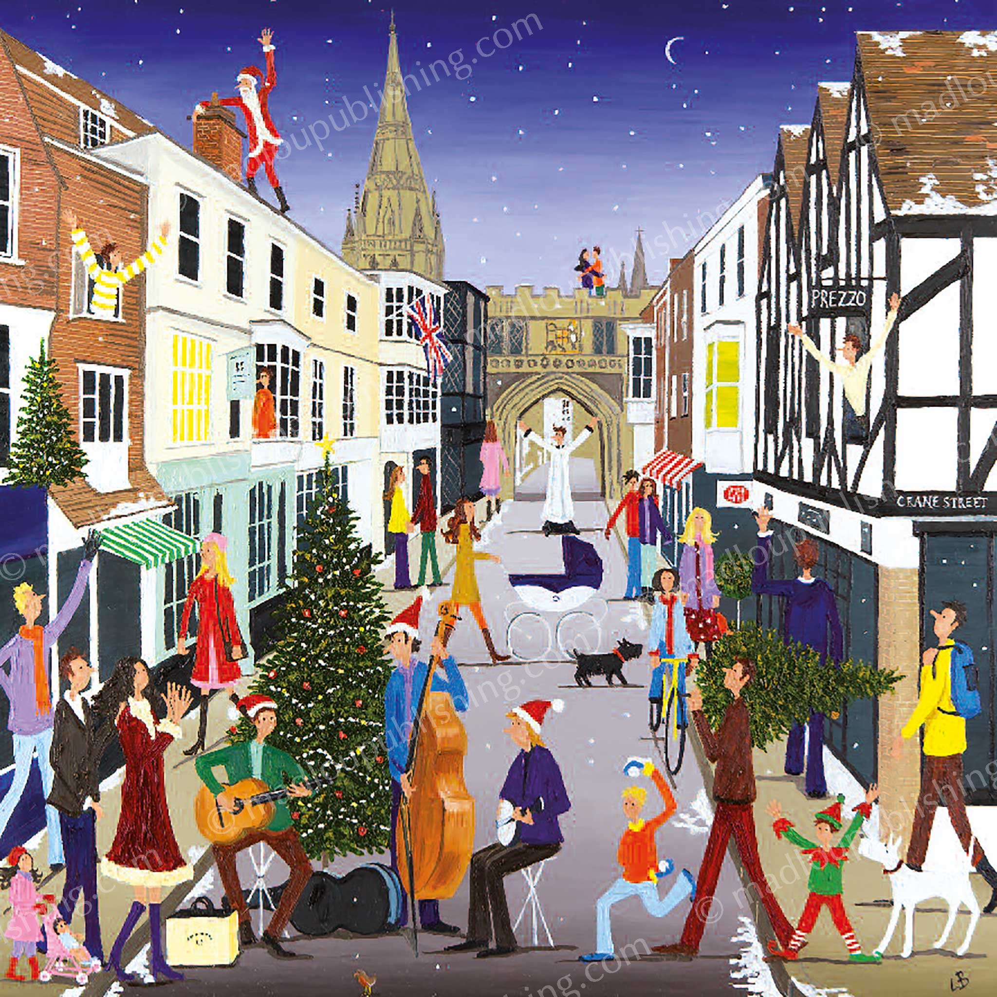 Christmas Shopping in Salisbury – Mad Lou Publishing